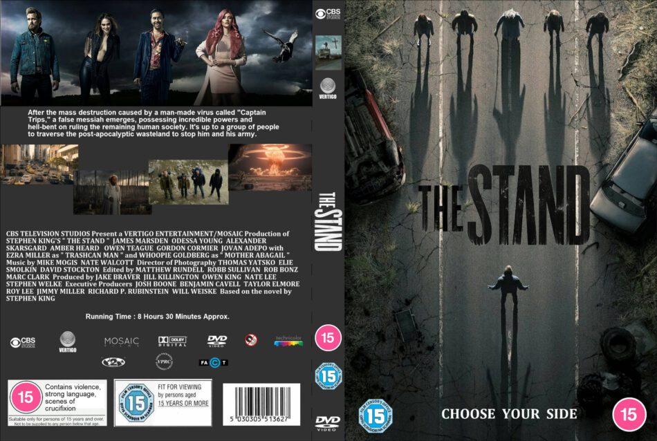 The Stand (2020) Custom R2 DVD Covers and Labels - DVDcover.Com