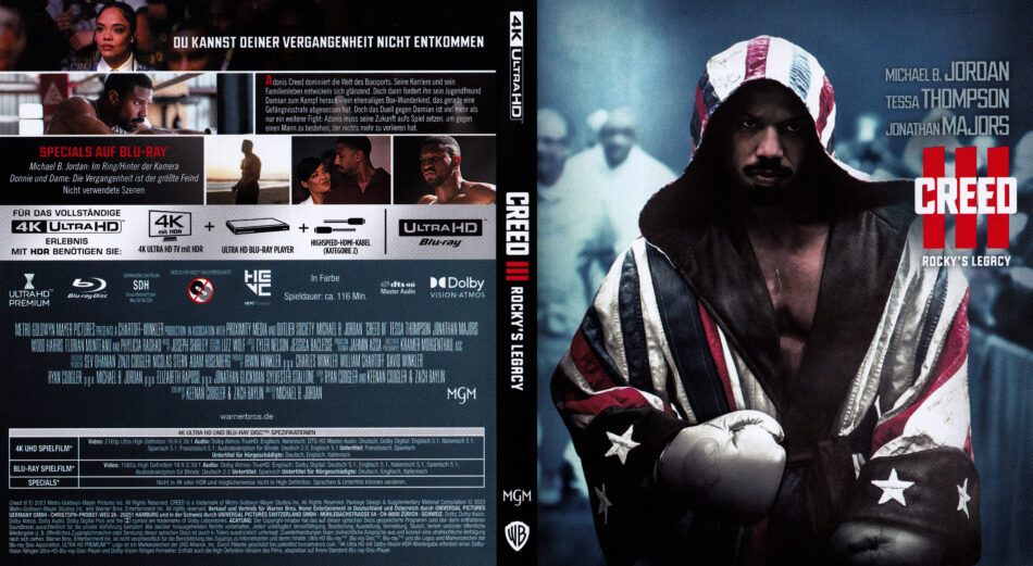 Creed III (2023) DE 4K UHD Covers - DVDcover.Com