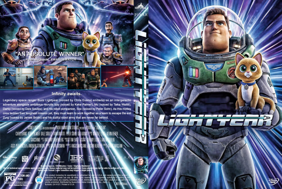 Lightyear R1 Custom DVD Cover & Label V3 - DVDcover.Com