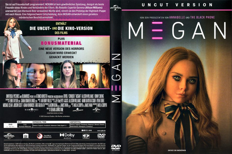 M3gan R2 DE DVD Cover - DVDcover.Com
