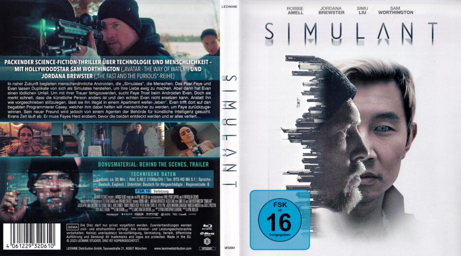 Simulant DE Blu-Ray Cover - DVDcover.Com
