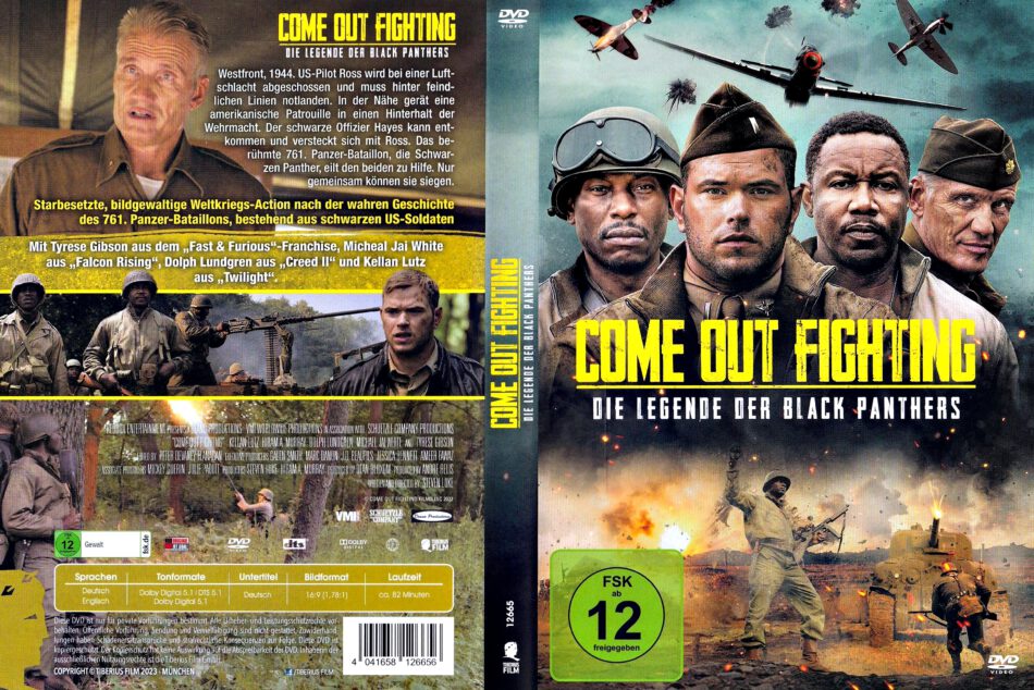 Come Out Fighting R2 DE DVD Cover - DVDcover.Com