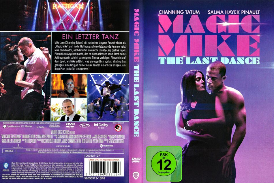 Magic Mike 3-Last Dance R2 DE DVD Cover - DVDcover.Com