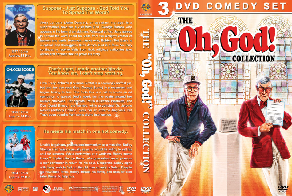 Oh, God! Collection R1 Custom DVD Cover - DVDcover.Com