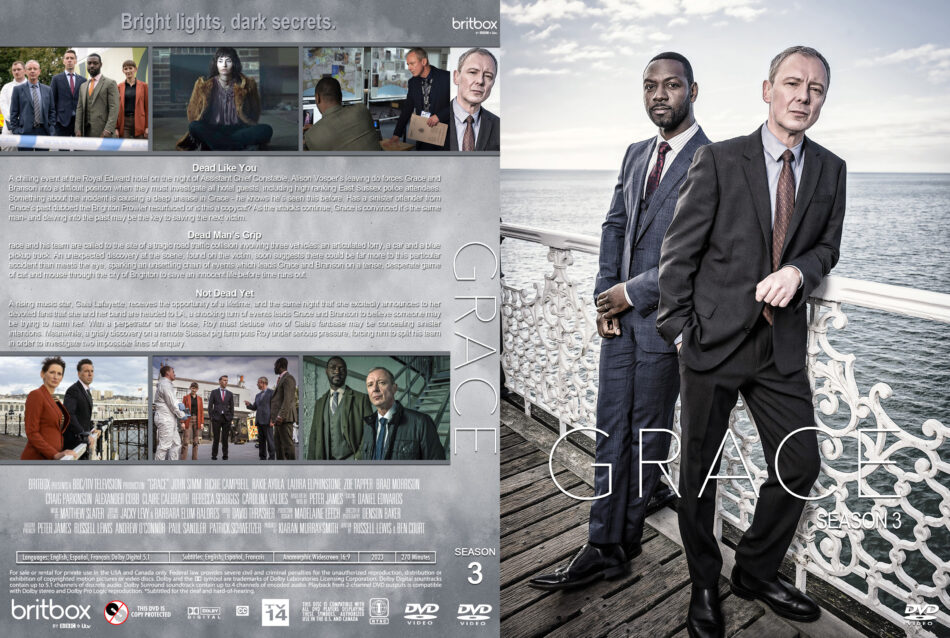 Grace - Season 3 R1 Custom DVD Cover - DVDcover.Com