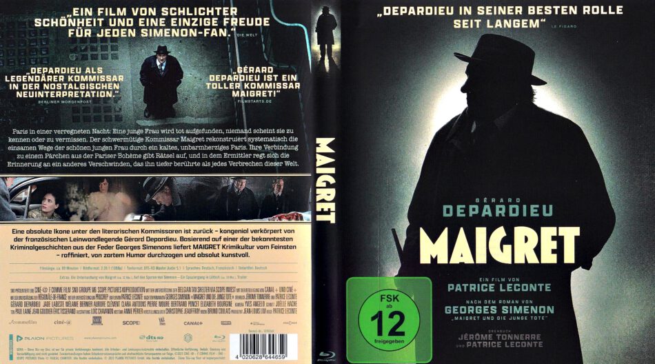 Maigret DE Blu-Ray Cover - DVDcover.Com