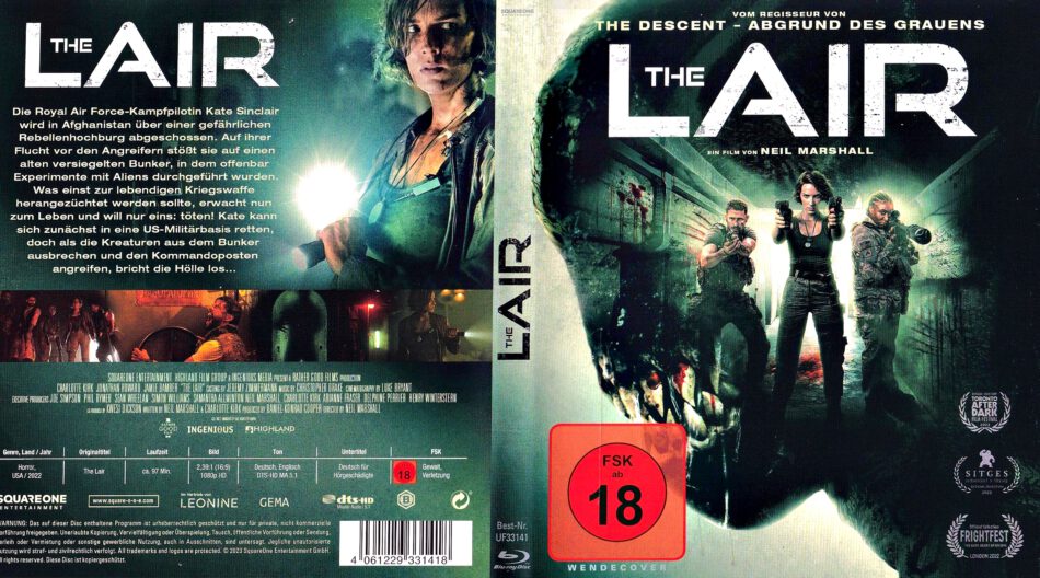The Lair DE Blu-Ray Cover - DVDcover.Com