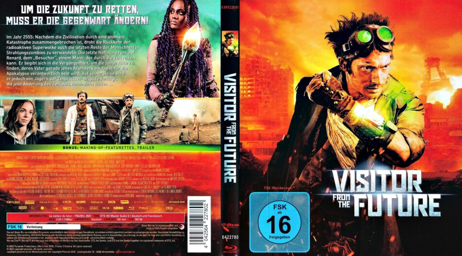 Visitor From The Future DE Blu-Ray Cover - DVDcover.Com