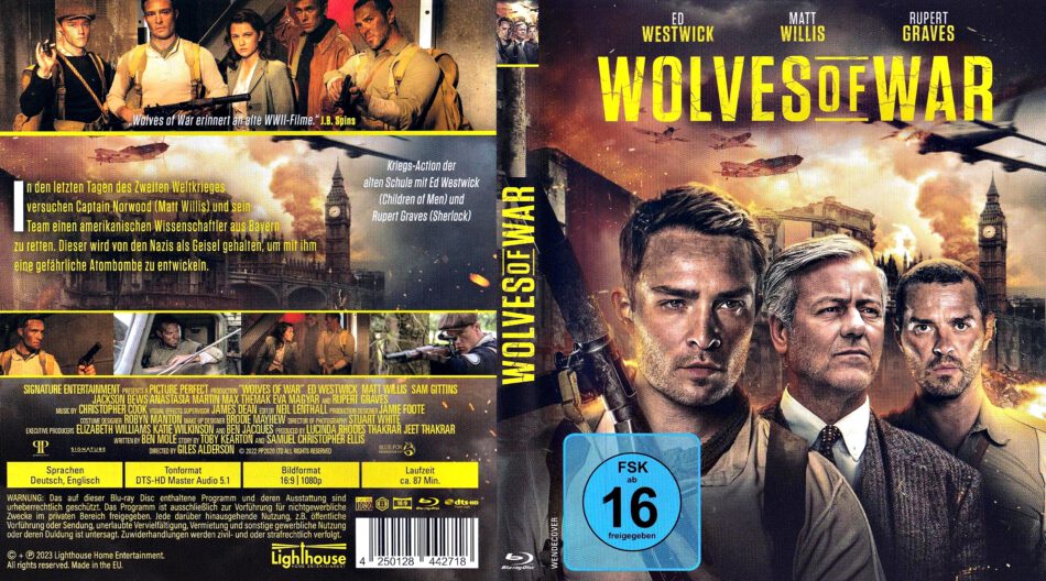 Wolves Of War DE Blu-Ray Cover - DVDcover.Com