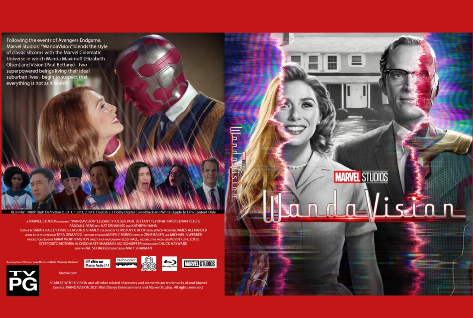 Wanda vision Custom Slim DVD Cover - DVDcover.Com