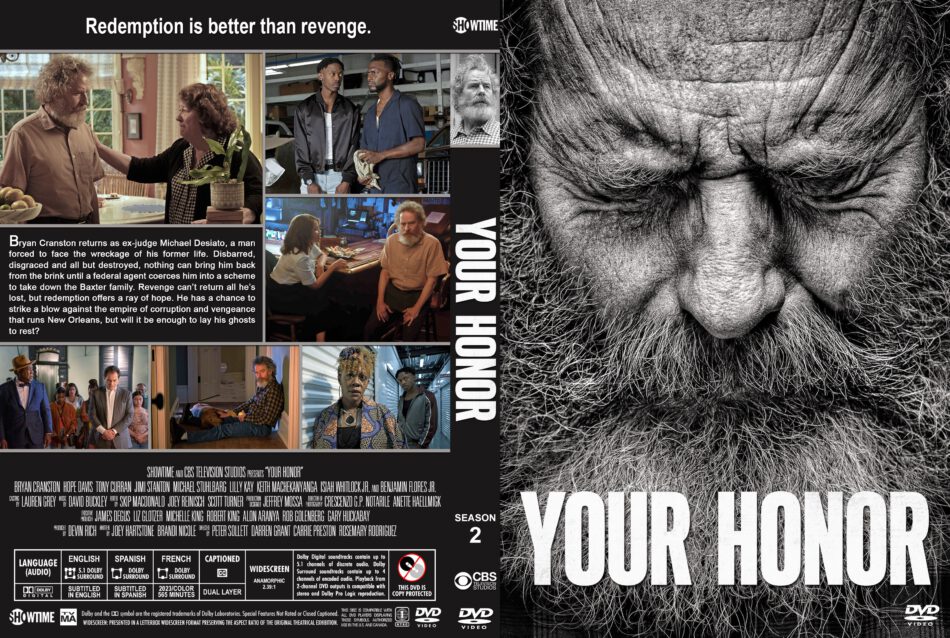 Your Honor - Season 2 R1 Custom DVD Cover & Labels - DVDcover.Com