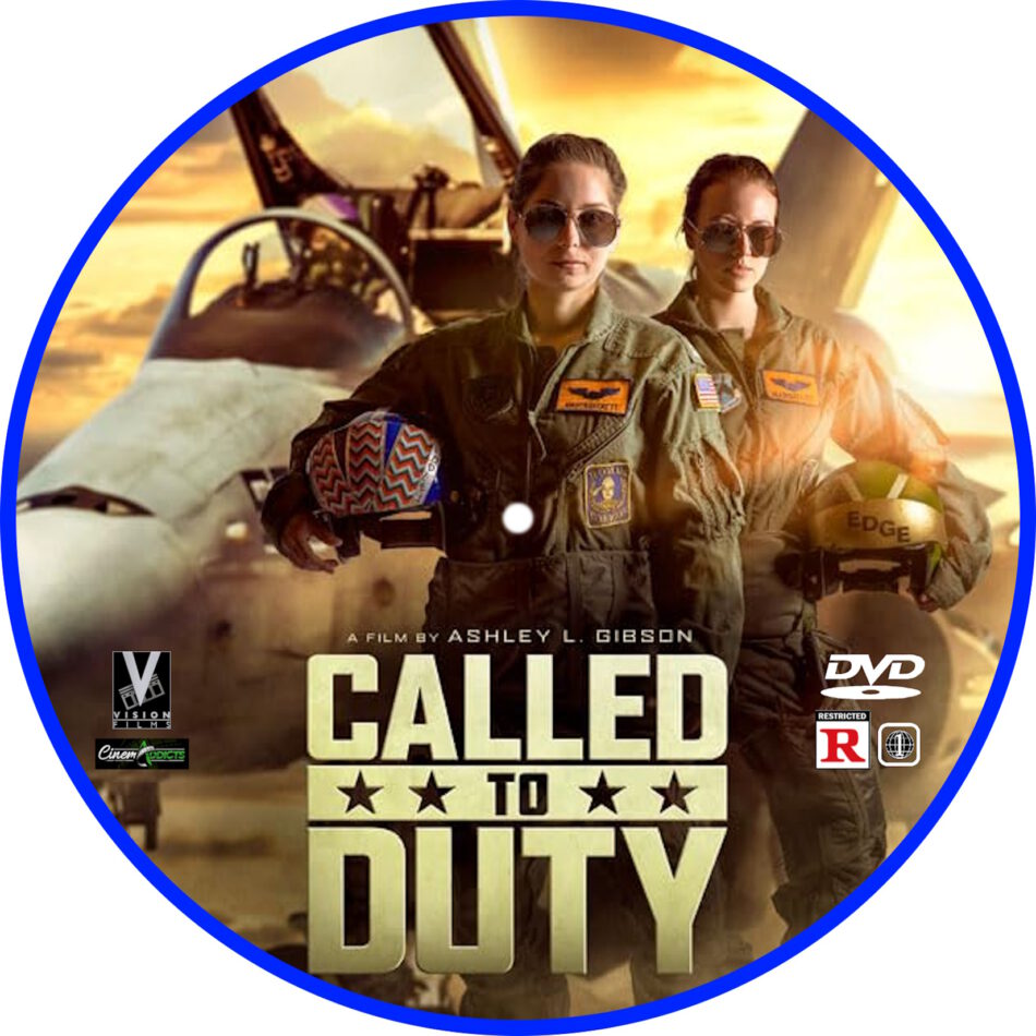 Called To Duty (2023) R1 Custom DVD Label - DVDcover.Com