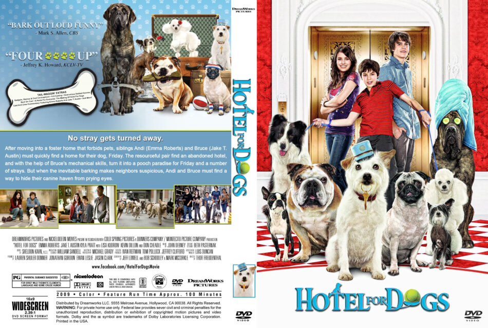 Hotel for Dogs R1 Custom DVD Cover & Label - DVDcover.Com