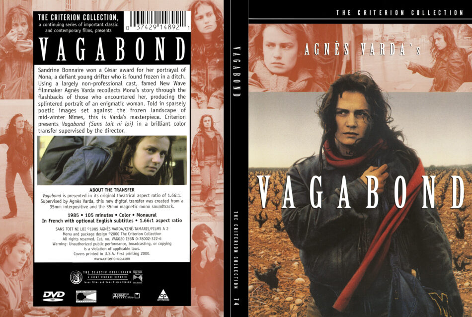 Vagabond (1985) R1 DVD Cover - DVDcover.Com