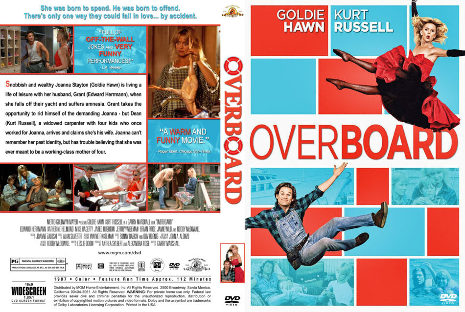 Overboard R1 Custom DVD Cover & Label - DVDcover.Com