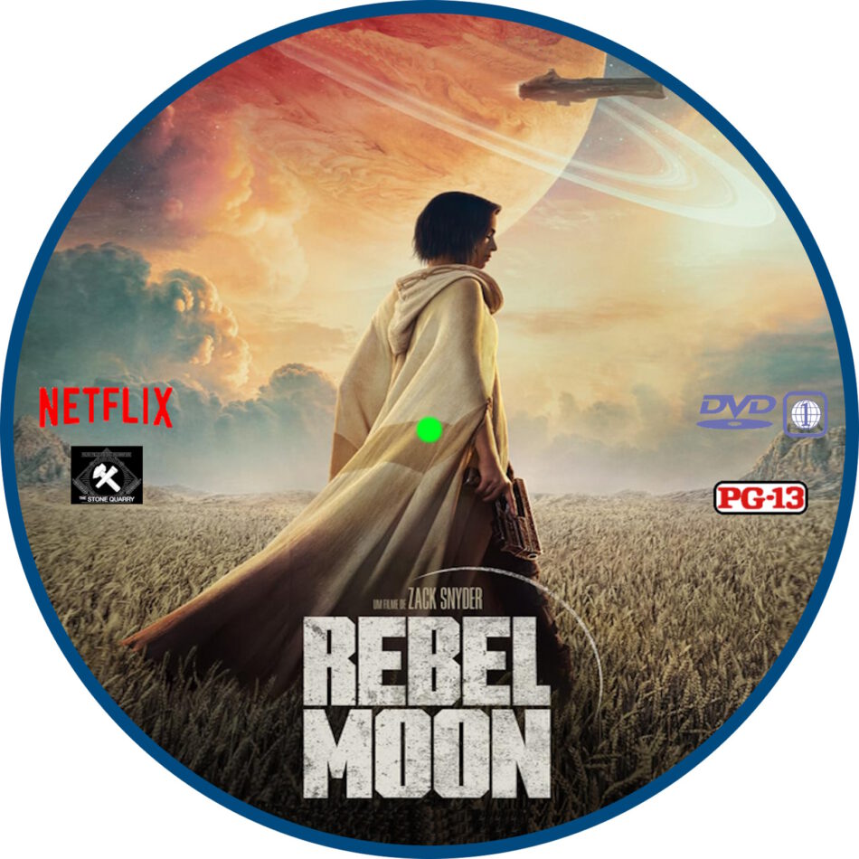 Rebel Moon (2023) R1 Custom DVD Label - DVDcover.Com