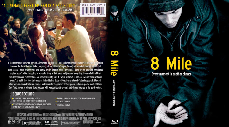 8 Mile (2002) Blu-Ray Cover - DVDcover.Com