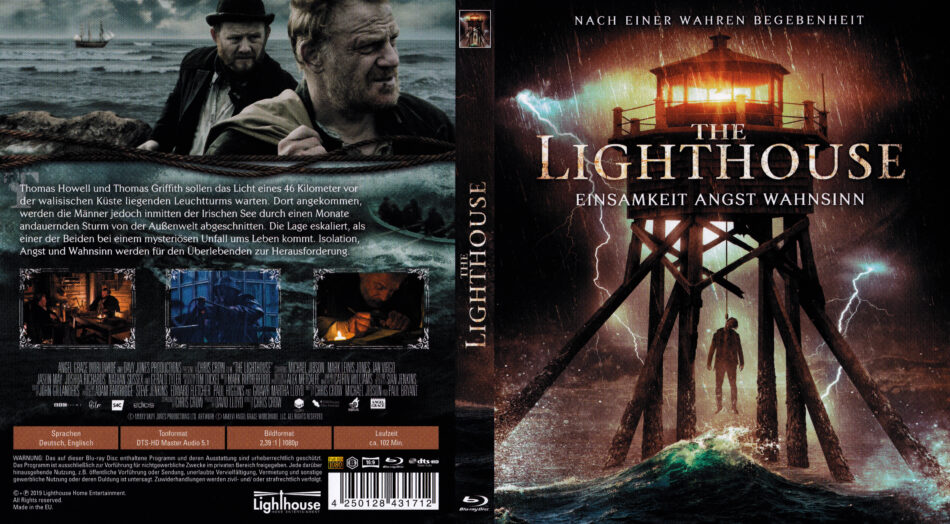 The Lighthouse - Einsamkeit Angst Wahnsinn (2016) DE Blu-Ray Covers ...