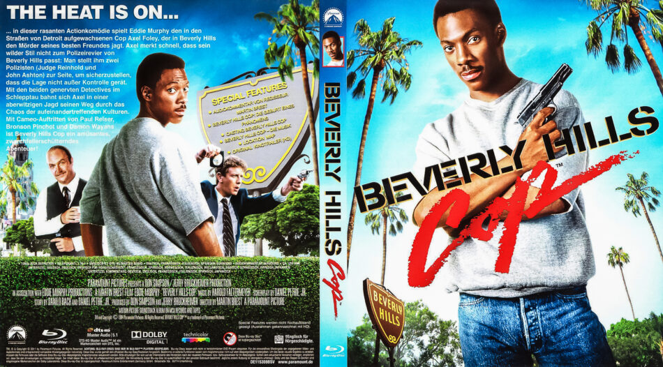Beverly Hills Cop (1984) Blu-Ray Cover - DVDcover.Com