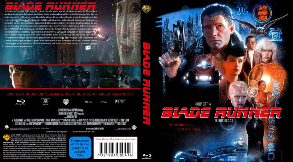 Blade Runner (1982) DE Blu-Ray Cover - DVDcover.Com