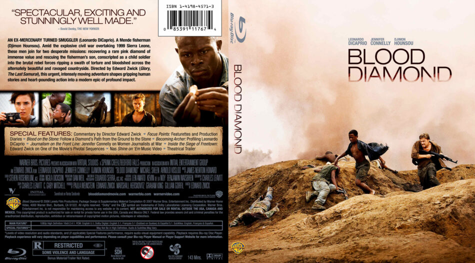 Blood Diamond (2006) DE Blu-Ray Cover - DVDcover.Com