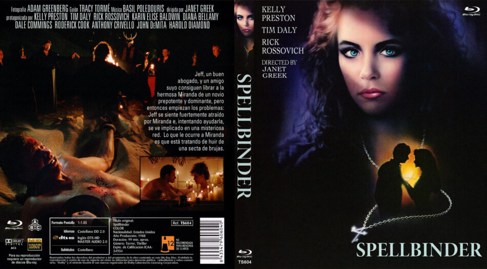 Spellbinder 1988 Blu-Ray Covers - DVDcover.Com