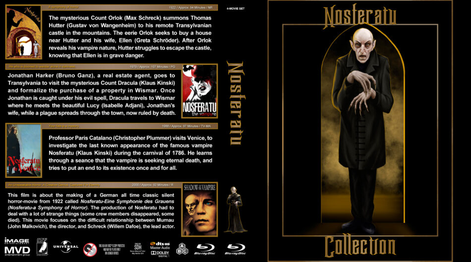 Nosferatu Collection Custom Blu-Ray Cover - DVDcover.Com