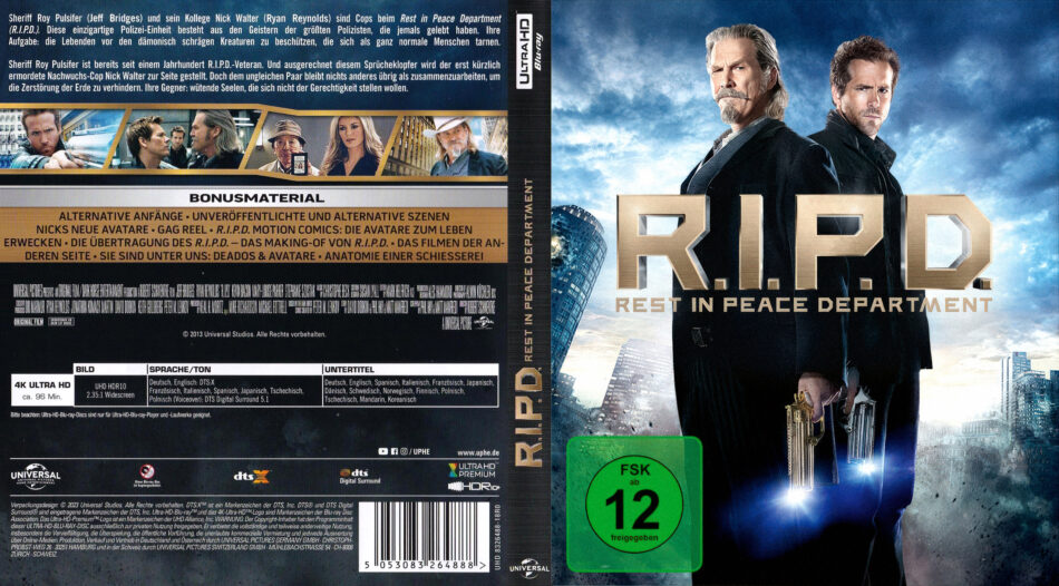 R I P D DE Custom UHD Cover + Disc - DVDcover.Com