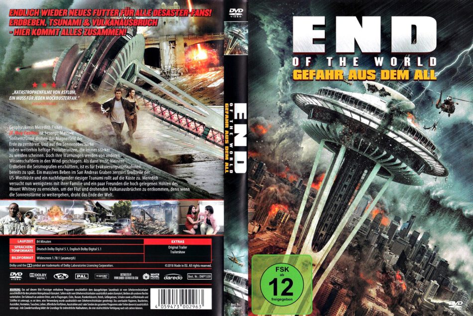 End Of The World R2 DE DVD Cover - DVDcover.Com