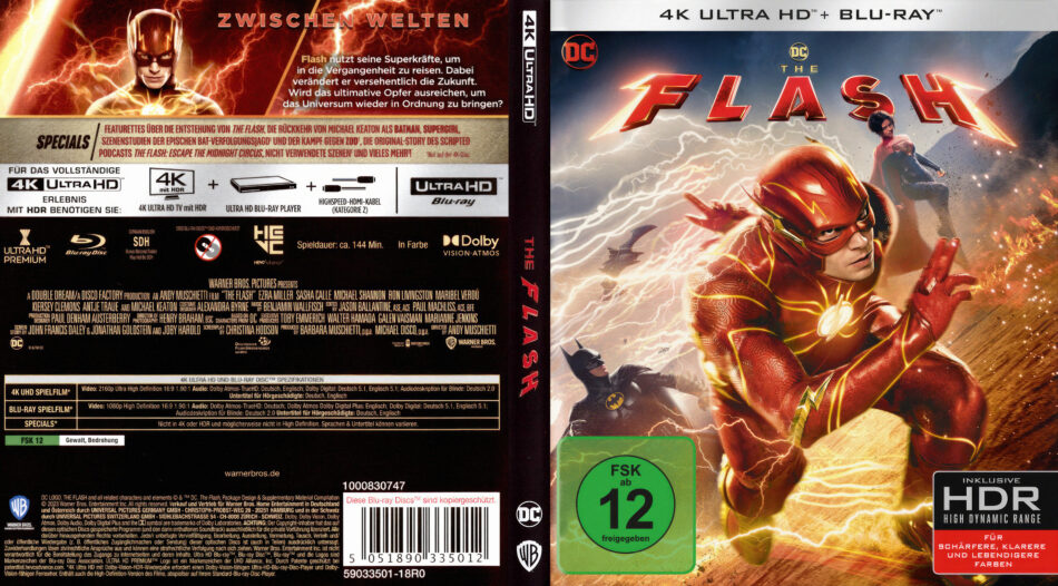 The Flash DE Custom UHD - DVDcover.Com