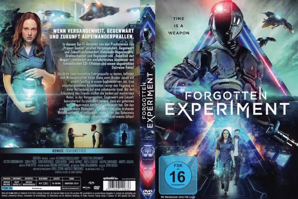 Forgotten Experiment R2 DE DVD Cover - DVDcover.Com