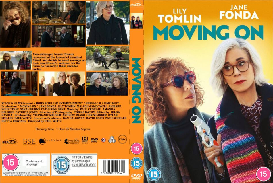 Moving On (2022) Custom R2 UK DVD Cover and Label - DVDcover.Com