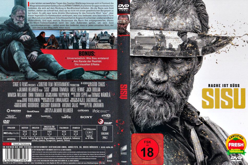 Sisu R2 DE DVD Cover - DVDcover.Com