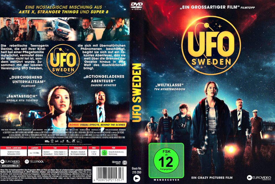 UFO Sweden R2 DE DVD Cover - DVDcover.Com
