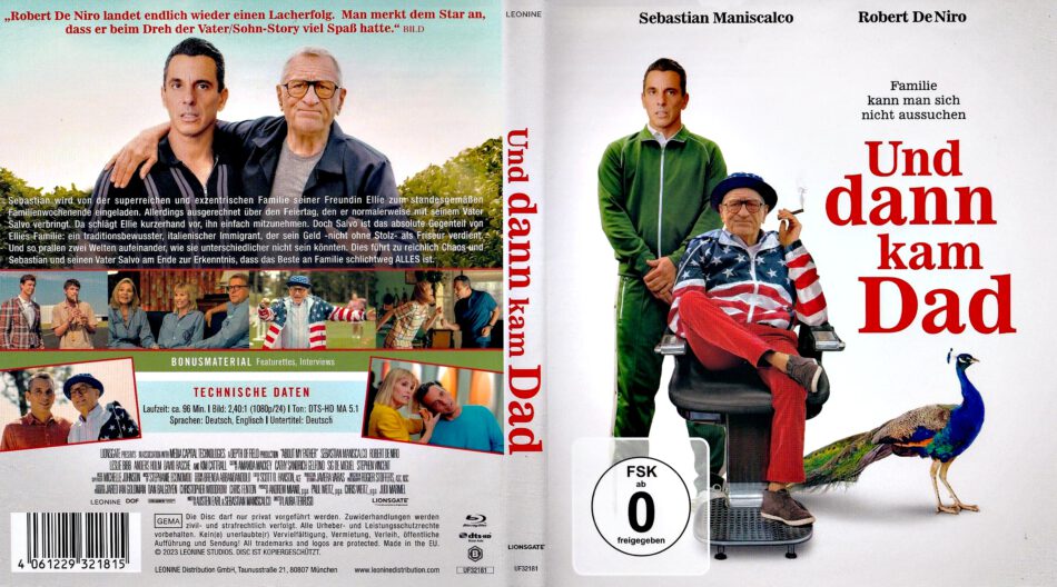Und dann kam Dad DE Blu-Ray Cover - DVDcover.Com