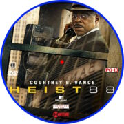Heist 88 (2023) R1 Custom DVD Label - DVDcover.Com