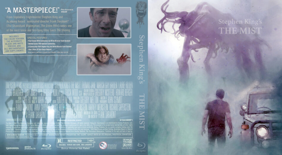 The Mist - Custom Blu-Ray Cover - DVDcover.Com