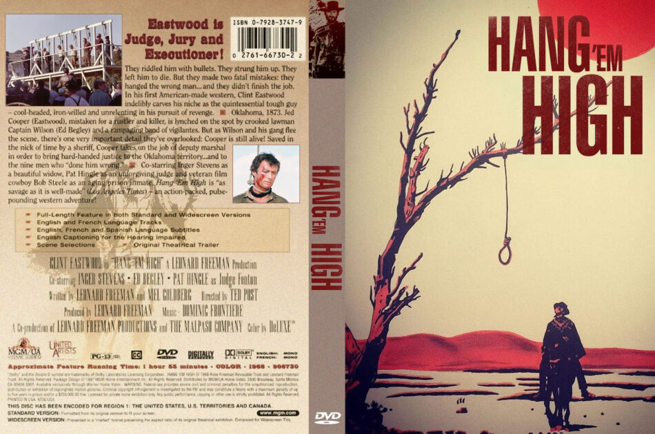 Hang 'Em High Custom DVD Cover - DVDcover.Com