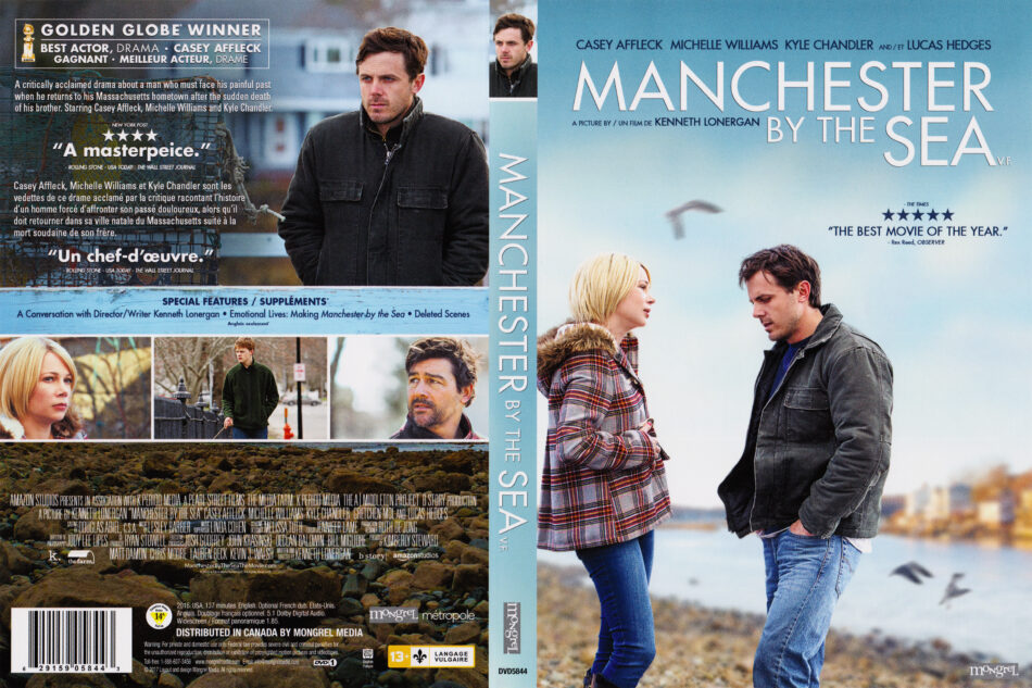 Manchester By The Sea (2016) R1 CUSTOM DVD Cover & Label - DVDcover.Com