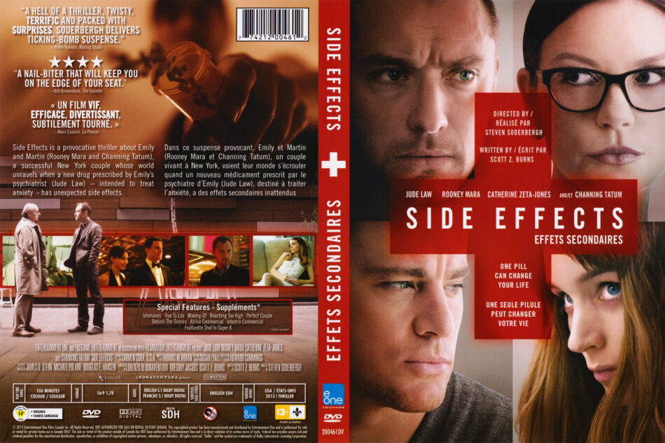 Side Effects (2013) R1 DVD Cover - DVDcover.Com