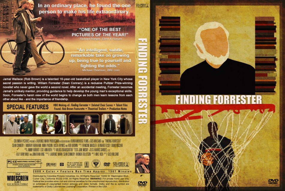 Finding Forrester R1 Custom DVD Cover & Label - DVDcover.Com