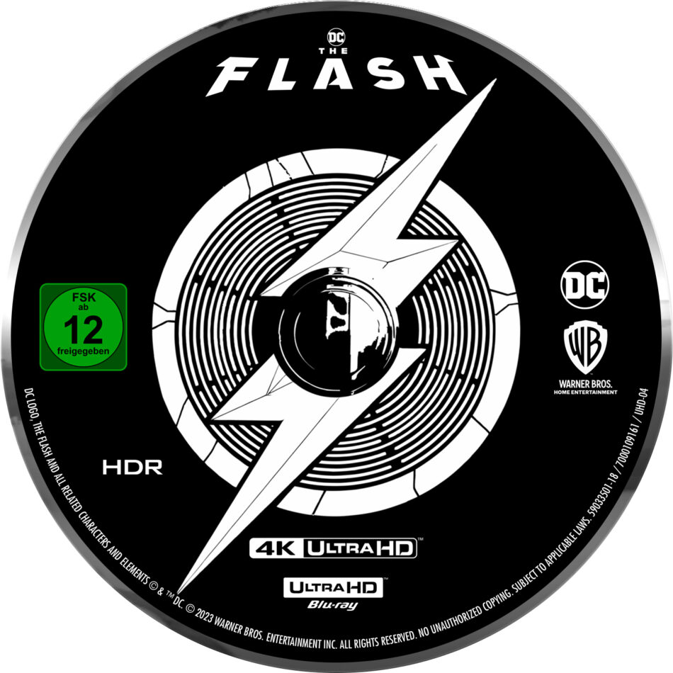 The Flash Custom DE 4K UHD + Blu-ray Disc - DVDcover.Com