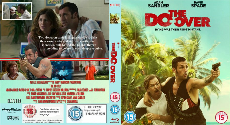 The Do - Over (2016) R2 UK Blu Ray Cover and Label - DVDcover.Com