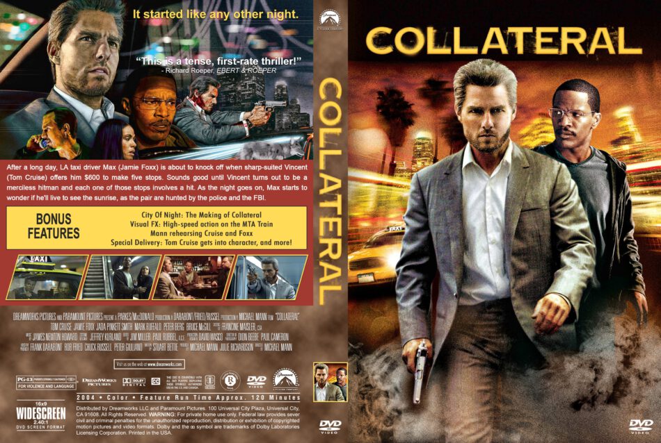 Collateral R1 Custom DVD Cover & Label - DVDcover.Com