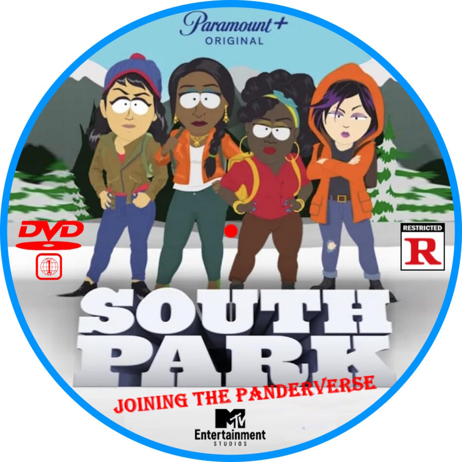 South Park - Joining The Panderverse (2023) R1 Custom DVD Label ...