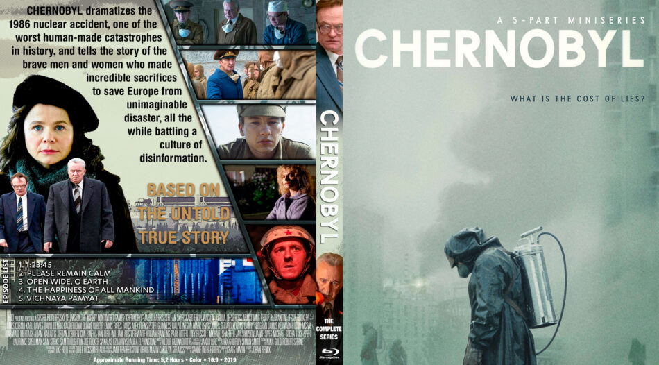 Chernobyl (2019) Blu-Ray Cover - DVDcover.Com