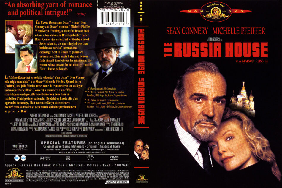 The Russia House (1990) DVD & Blu-Ray Covers - DVDcover.Com