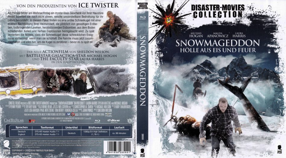 Snowmageddon: Hölle aus Eis und Feuer (2011) DE Blu-Ray Covers ...