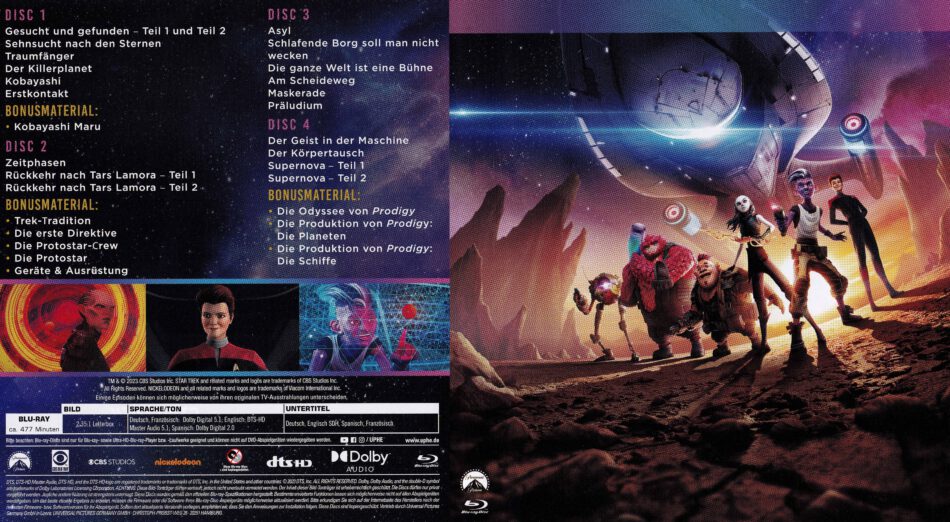 Star Trek: Prodigy Season 1 (2021) DE Blu-Ray Covers - DVDcover.Com
