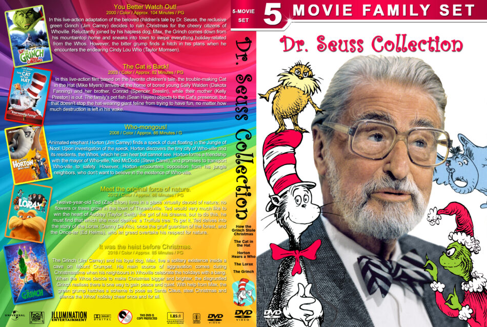 Dr. Seuss Collection R1 Custom DVD Cover - DVDcover.Com